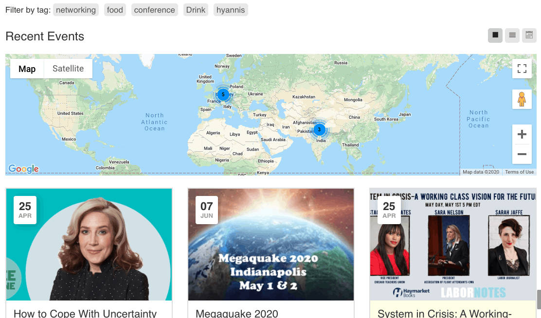 Using an Event Registration WordPress Plugin for Livestreams
